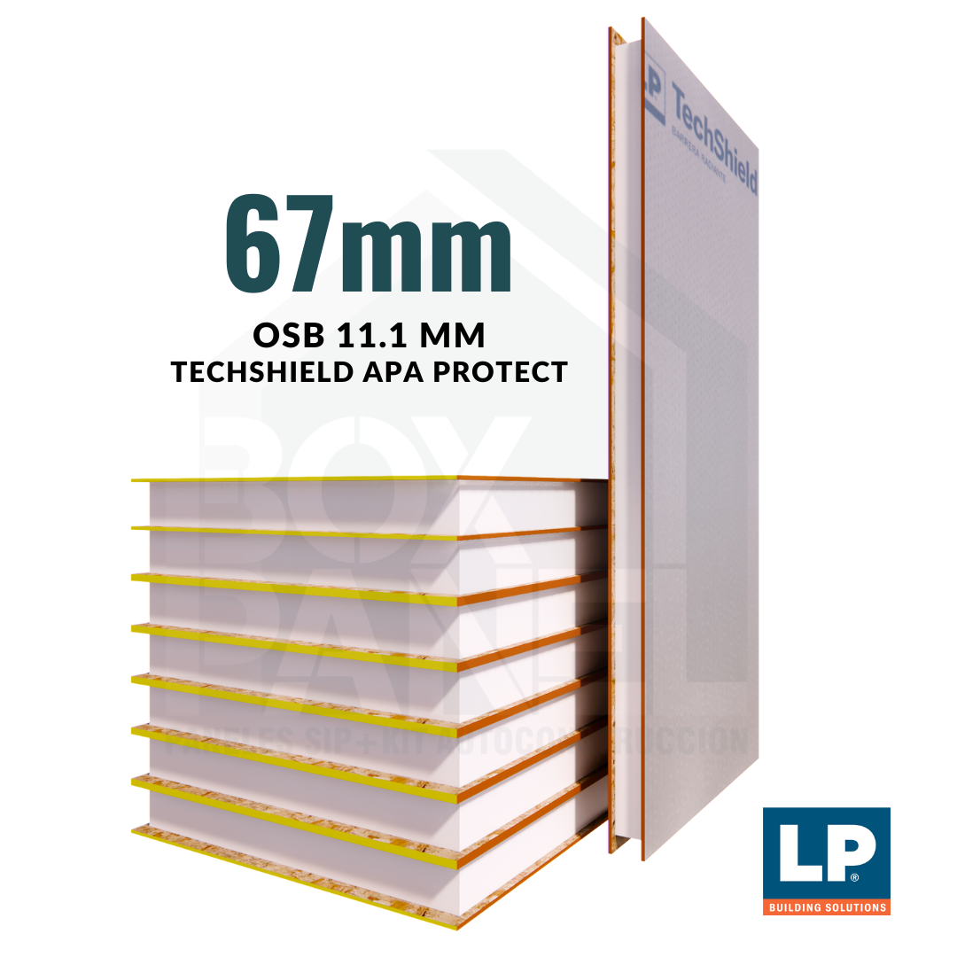 PANEL SIP TECHSHIELD - Box Panel Chile
